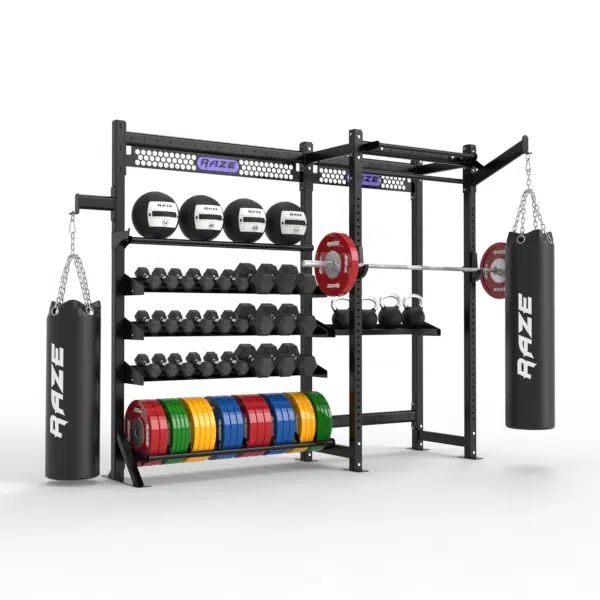 RAZE Shadow Series Rack with Storage | Raze Strength